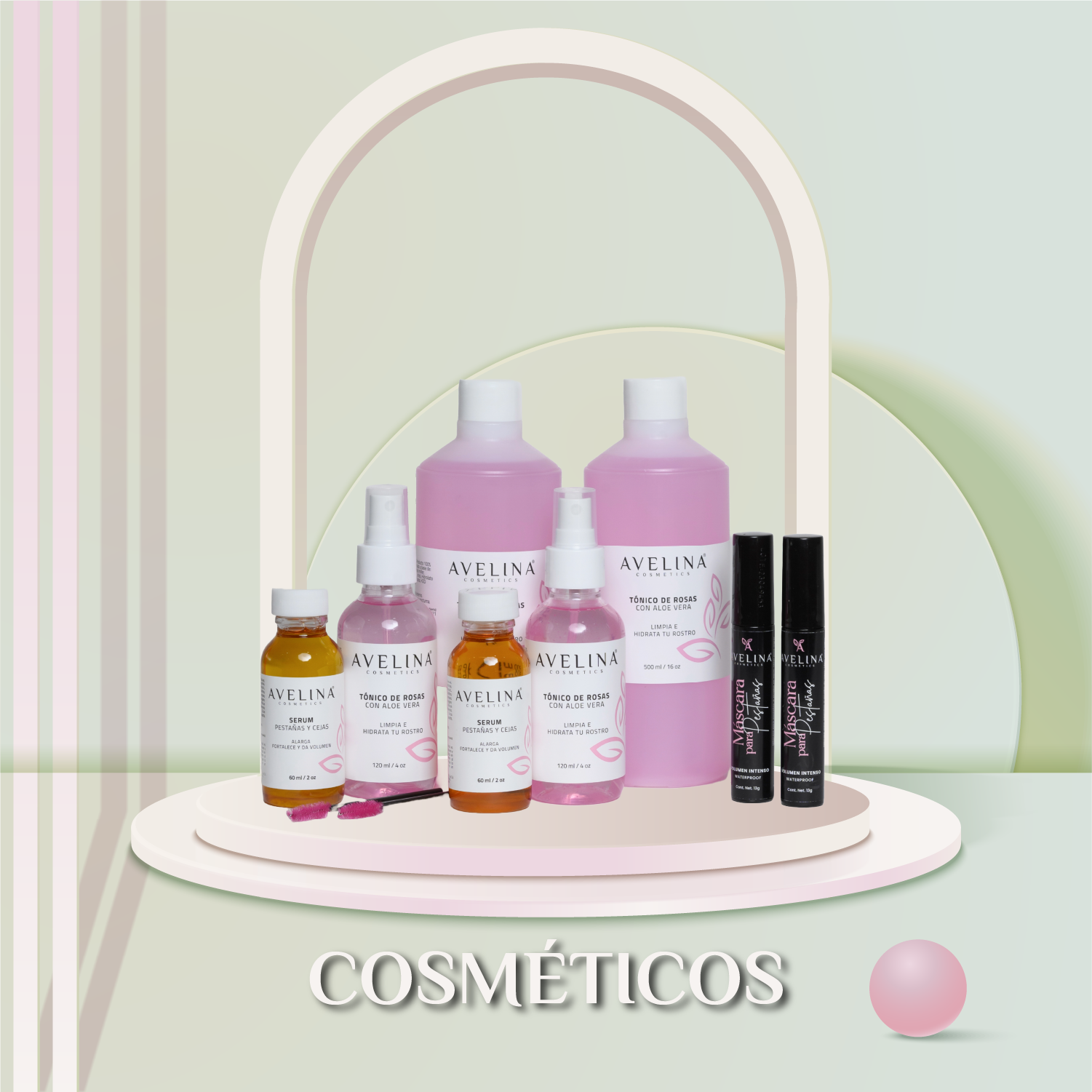 Avelina Cosmetics | Crecimiento de Pestañas | Serum Pestañas y Cejas